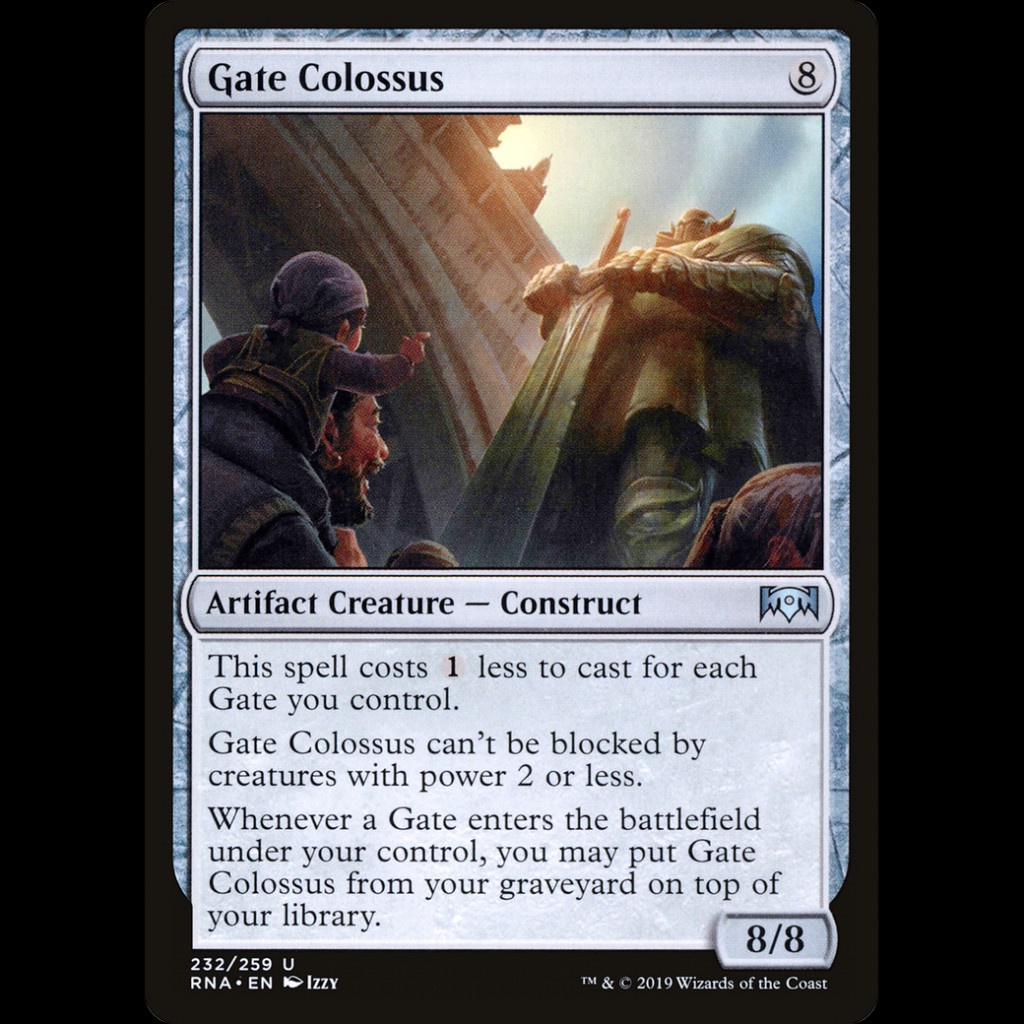 MTG Coloso del portal (Gate Colossus) Ravnica Allegiance rna#232 - Madtoyz