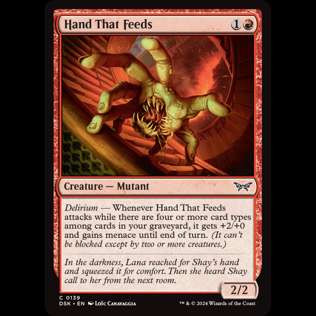 MTG Hand That Feeds Duskmourn: House of Horror dsk#139 - Madtoyz