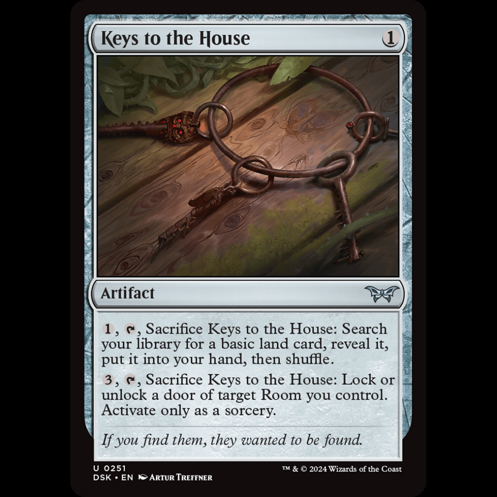 MTG Keys to the House Duskmourn: House of Horror dsk#251 - Madtoyz