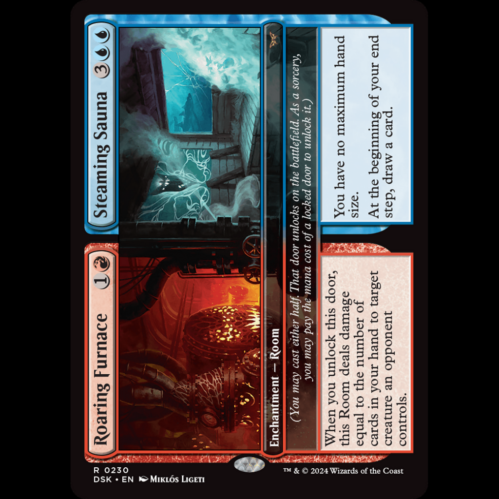MTG Roaring Furnace // Steaming Sauna Duskmourn: House of Horror dsk ...