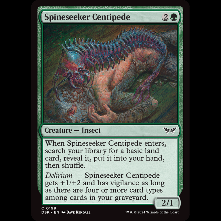 MTG Spineseeker Centipede Duskmourn: House of Horror dsk#199 - Madtoyz