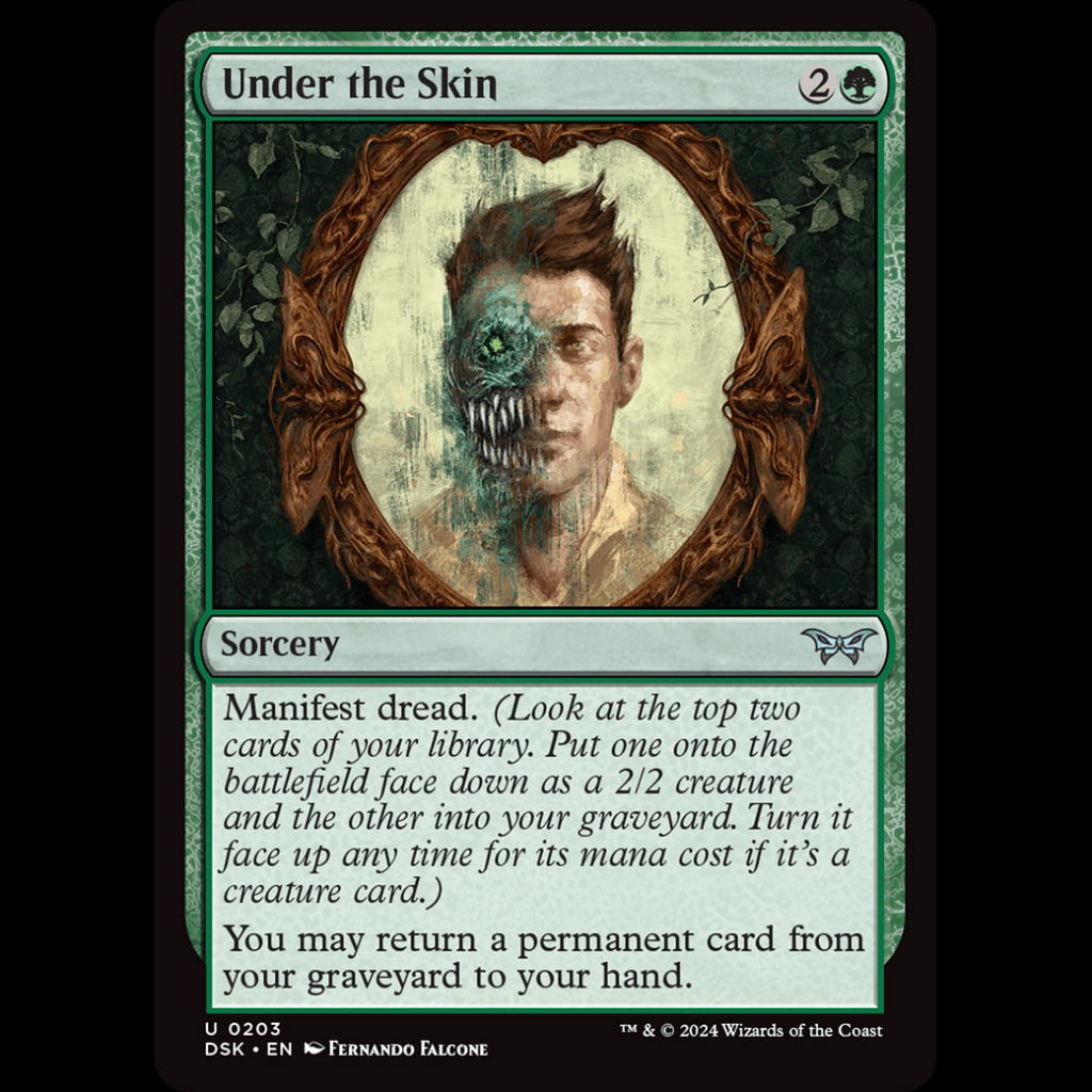 MTG Under the Skin Duskmourn: House of Horror dsk#203 - Madtoyz