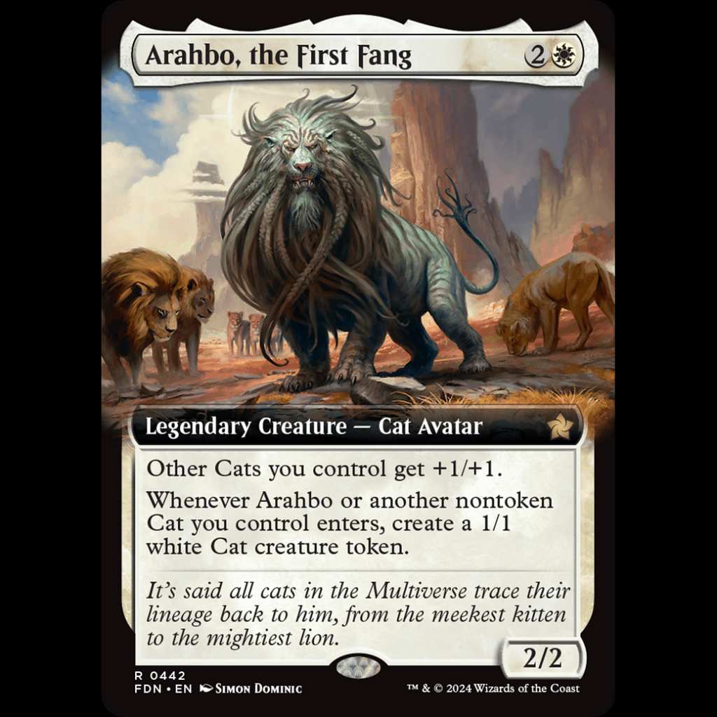 MTG Arahbo, the First Fang Foundations fdn#442 - Madtoyz
