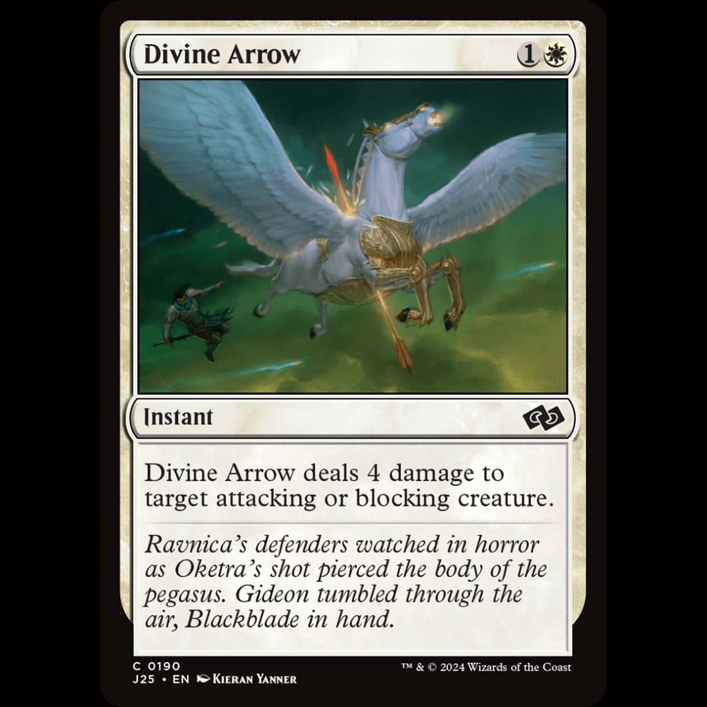MTG Divine Arrow Foundations Jumpstart j25#190 - Madtoyz