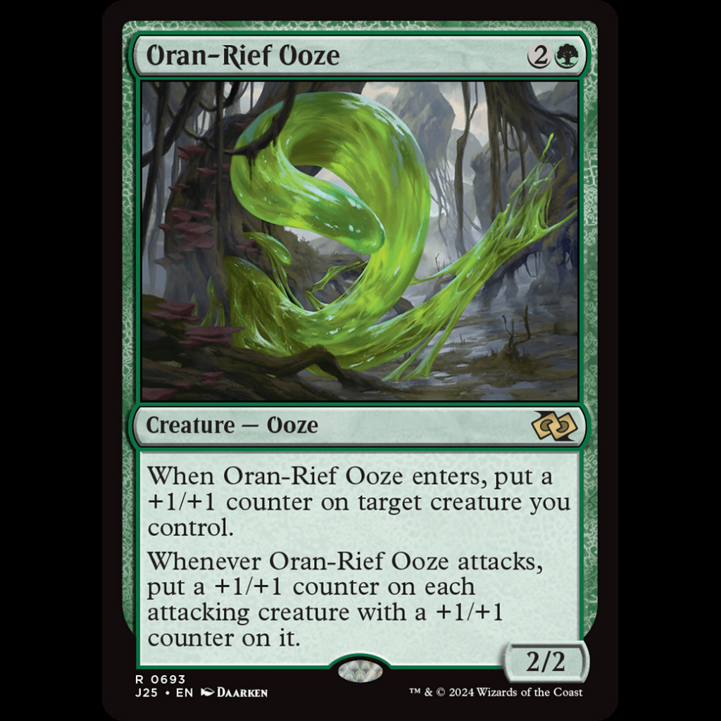 MTG Oran-Rief Ooze Foundations Jumpstart j25#693 - Madtoyz