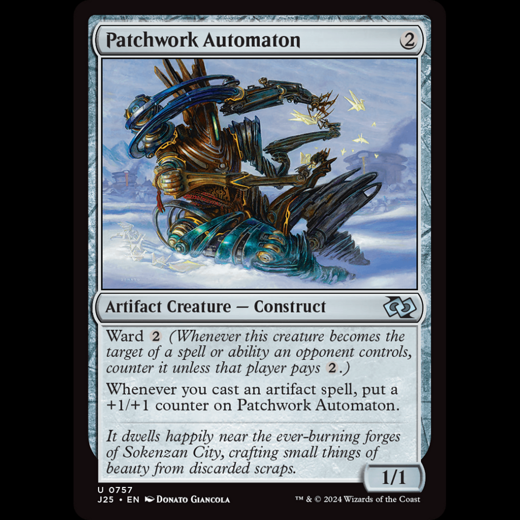 MTG Patchwork Automaton Foundations Jumpstart j25#757 - Madtoyz