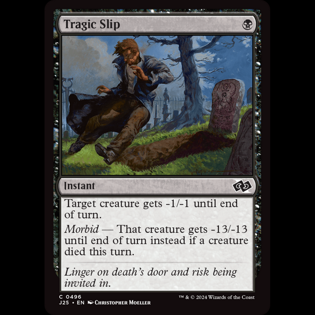 MTG Tragic Slip Foundations Jumpstart j25#496 - Madtoyz