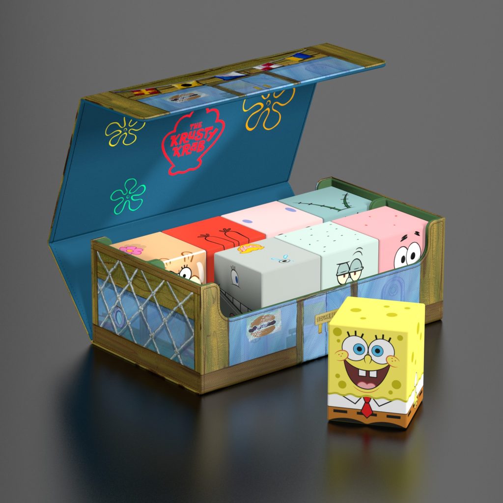 Squaroes Collector Case Bob Esponja Krusty Krab Ultimate Guard - Madtoyz