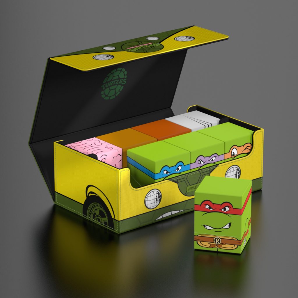 Squaroes Collector Case TMNT Pizza Van Ultimate Guard - Madtoyz