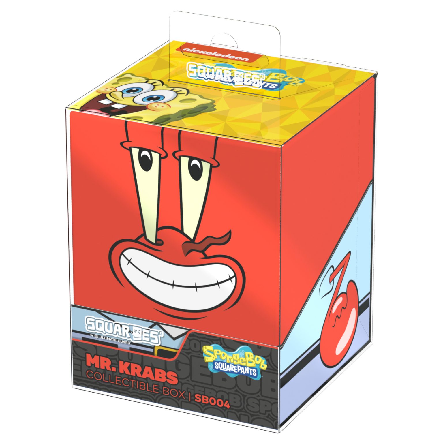 Squaroes Deck Box Bob Esponja Mr Krabs Ultimate Guard - Madtoyz
