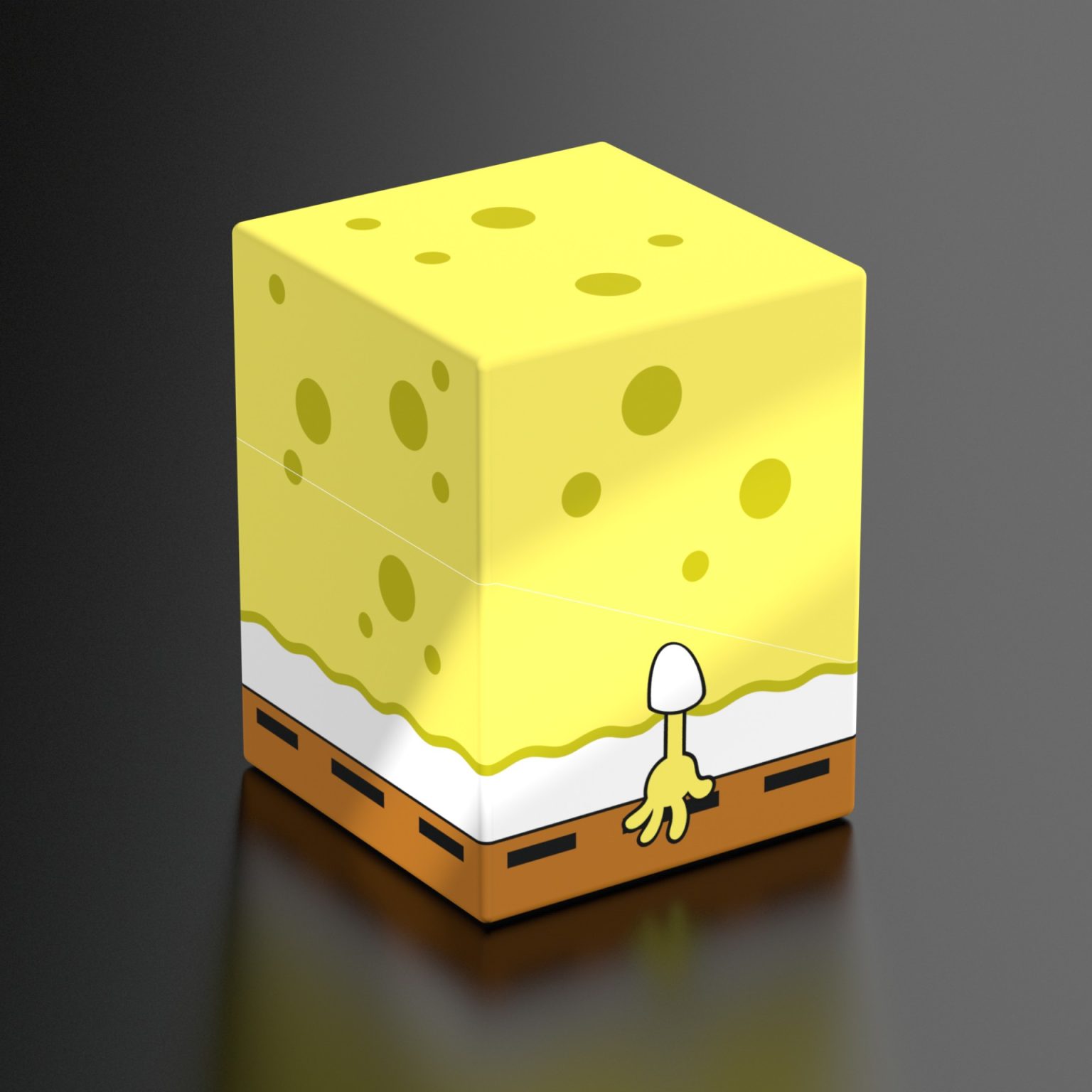 Squaroes Deck Box Bob Esponja Sponge Bob Ultimate Guard - Madtoyz