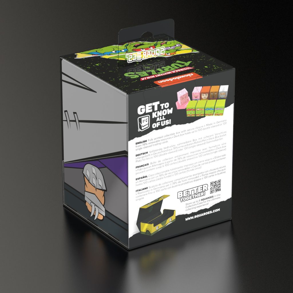 Squaroes Deck Box TMNT Shredder Ultimate Guard MTG - Madtoyz