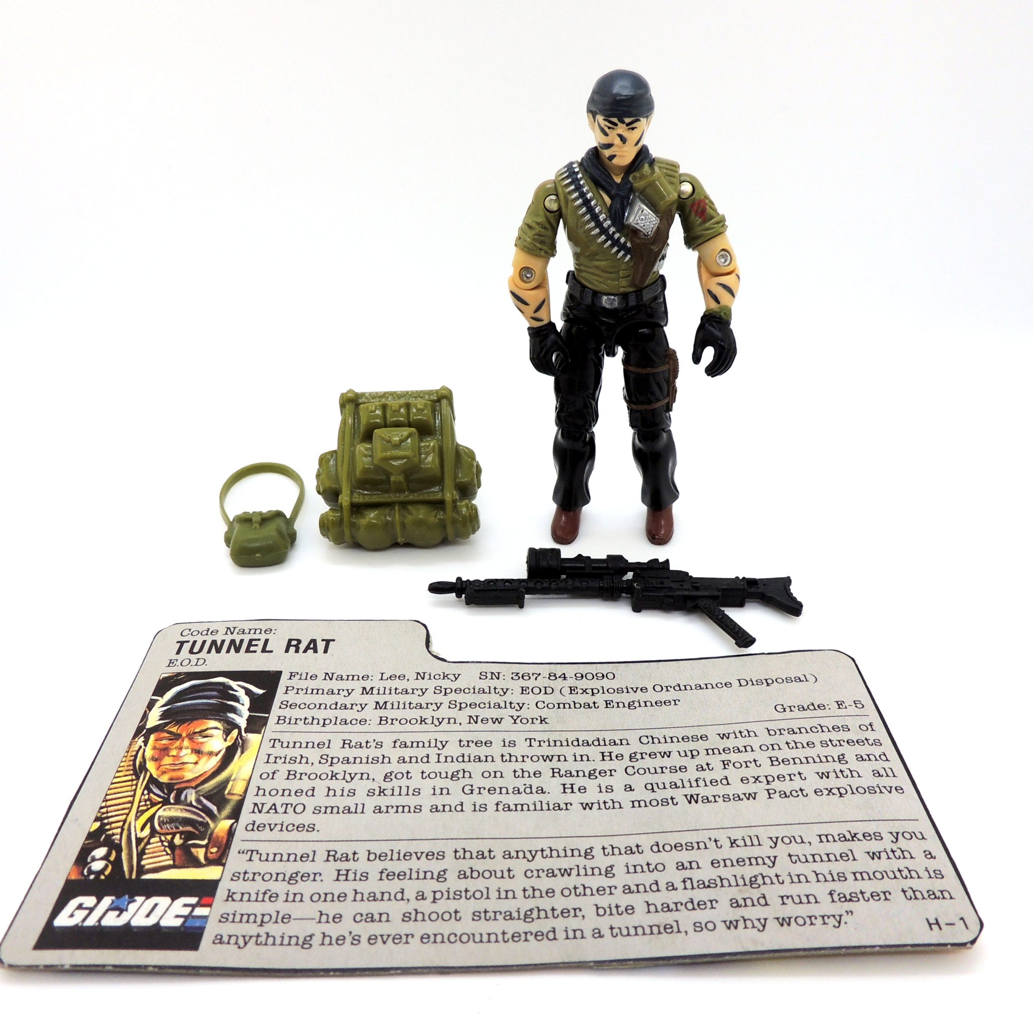 Gi Joe Tunnel Rat Hasbro 1987 ARAH - Madtoyz