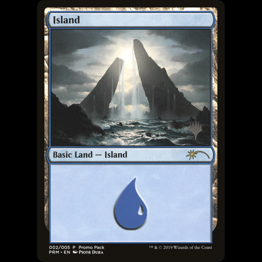 MTG Isla (Island) M20 Promo Packs ppp1#2 - Madtoyz