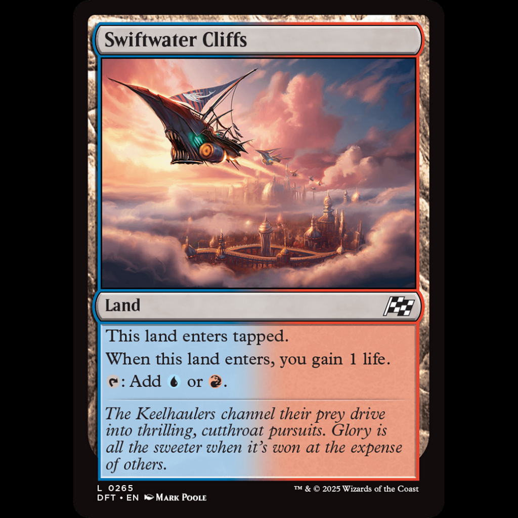 MTG Swiftwater Cliffs Aetherdrift dft#265 - Madtoyz