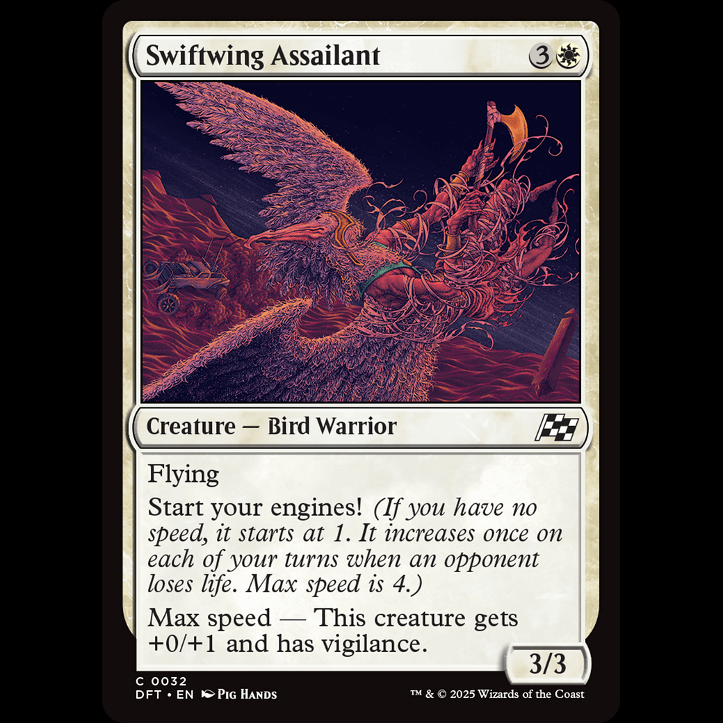MTG Swiftwing Assailant Aetherdrift dft#32 - Madtoyz