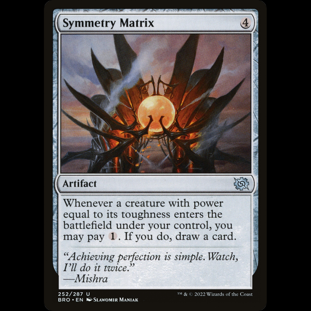 MTG Matriz de la simetría (Symmetry Matrix) The Brothers' War bro#252 ...