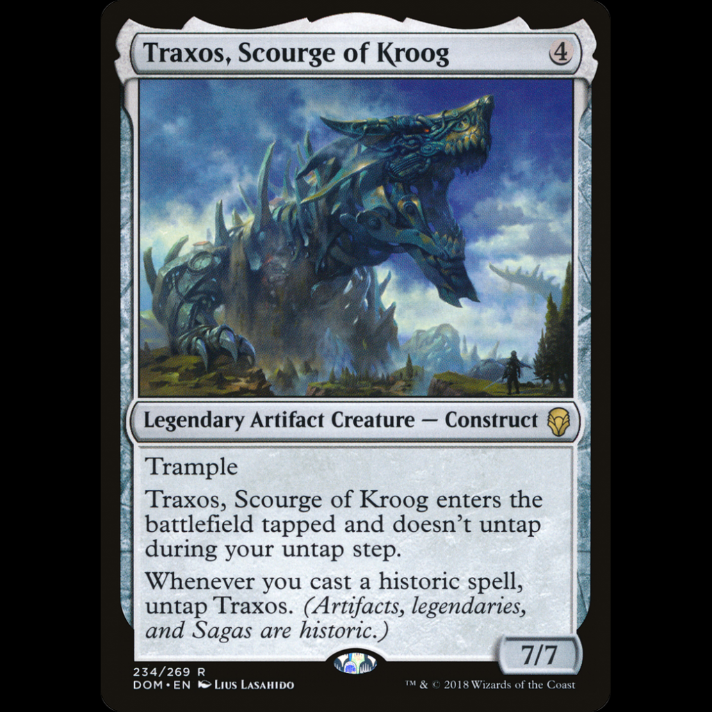 MTG Traxos, Scourge of Kroog Dominaria dom#234 - Madtoyz
