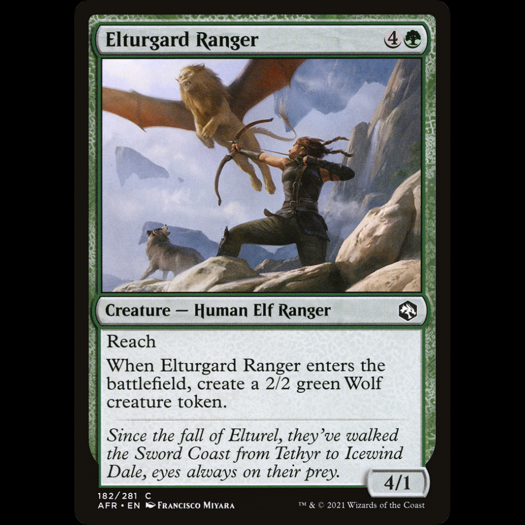 MTG Exploradora de Elturgard (Elturgard Ranger) Adventures in the ...