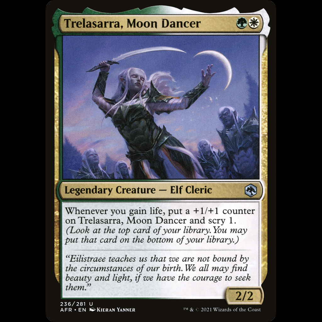 MTG (Trelasarra, Moon Dancer) Adventures in the Forgotten Realms afr ...