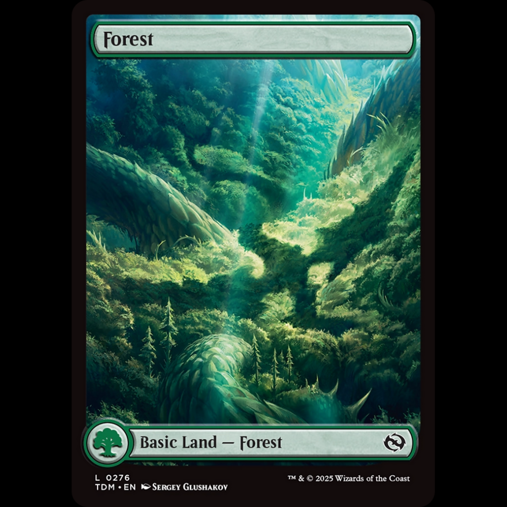 MTG Forest Tarkir: Dragonstorm tdm#276 - Madtoyz