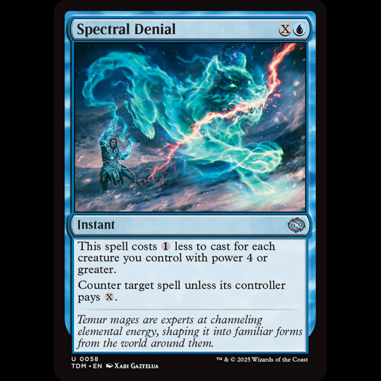 MTG Spectral Denial Tarkir: Dragonstorm tdm#58 - Madtoyz