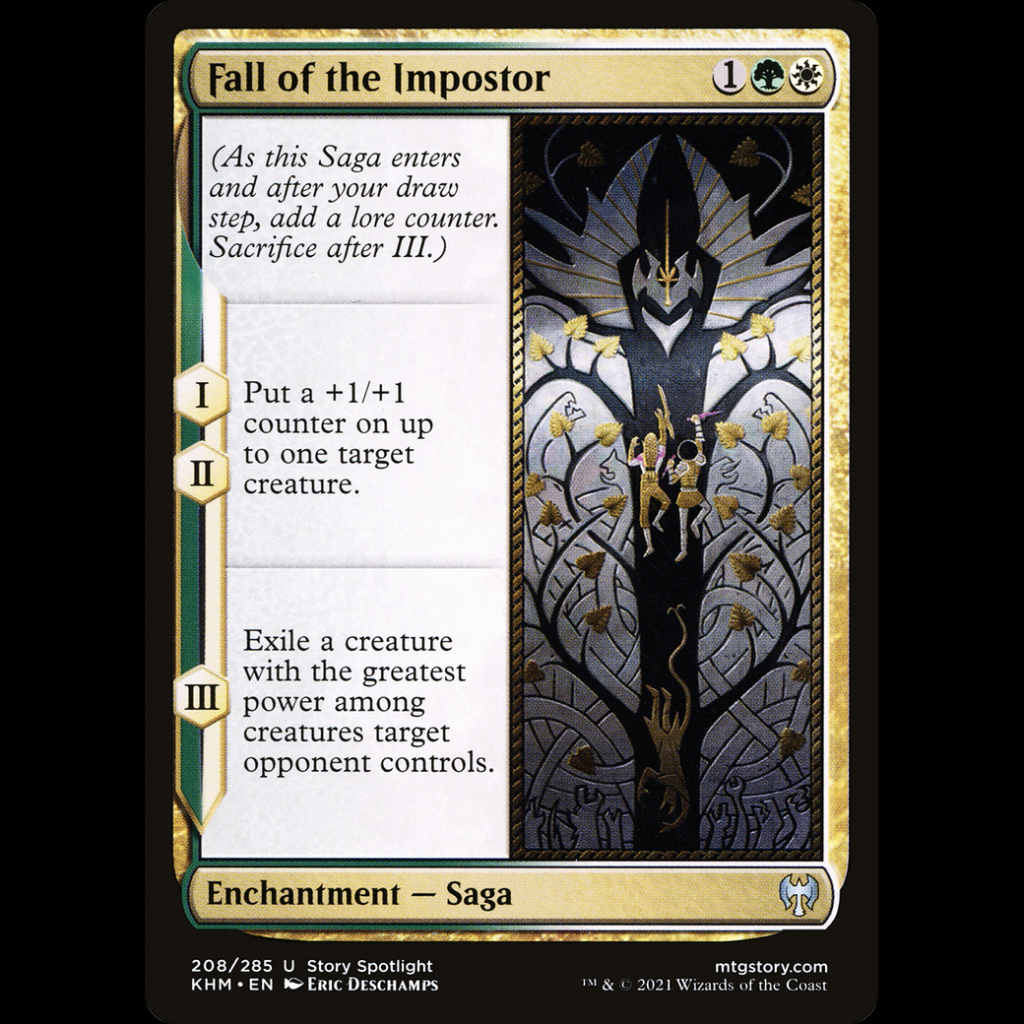 MTG Caída del Impostor (Fall of the Impostor) Kaldheim khm#208 - Madtoyz