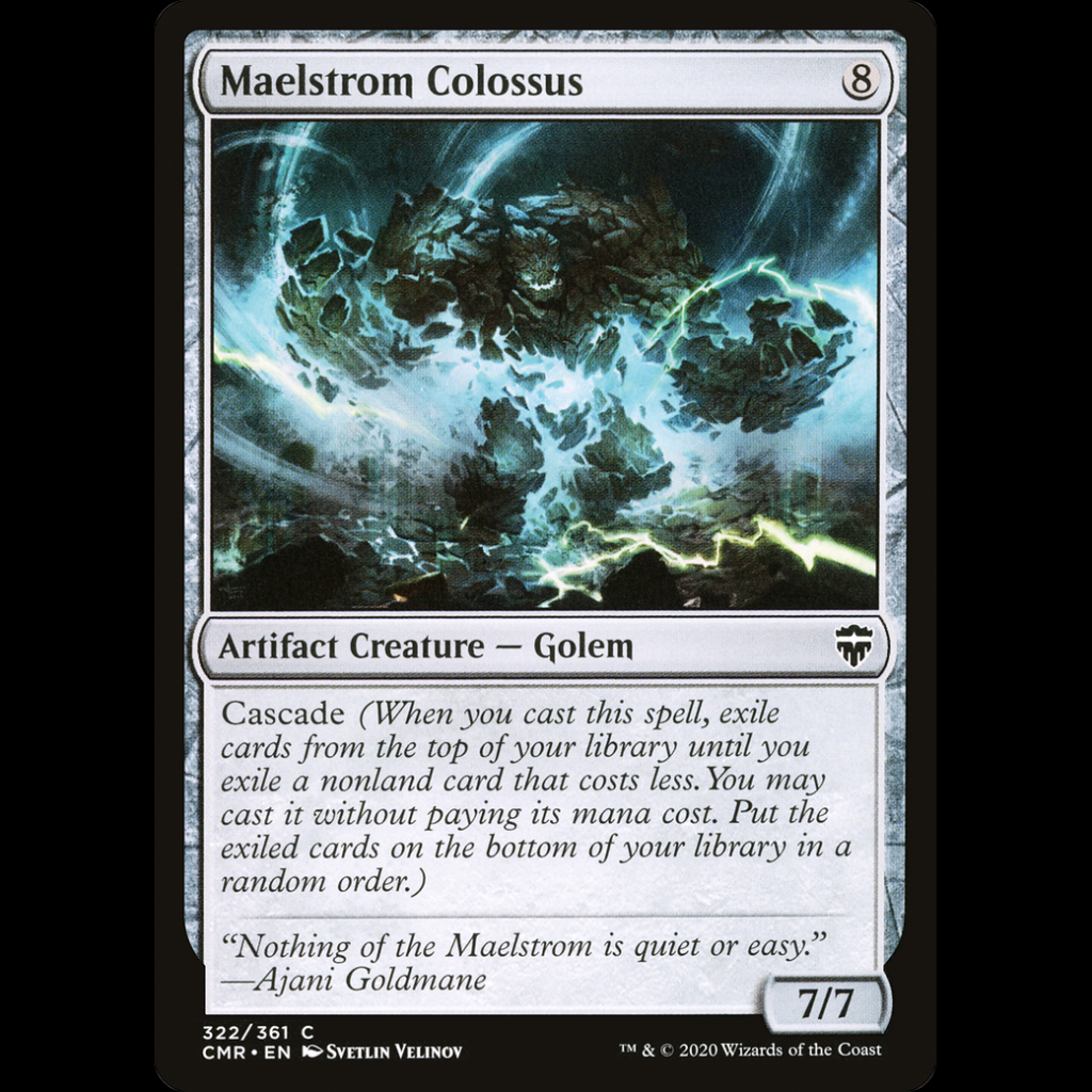MTG Maelstrom Colossus Commander Legends cmr#322 - Madtoyz