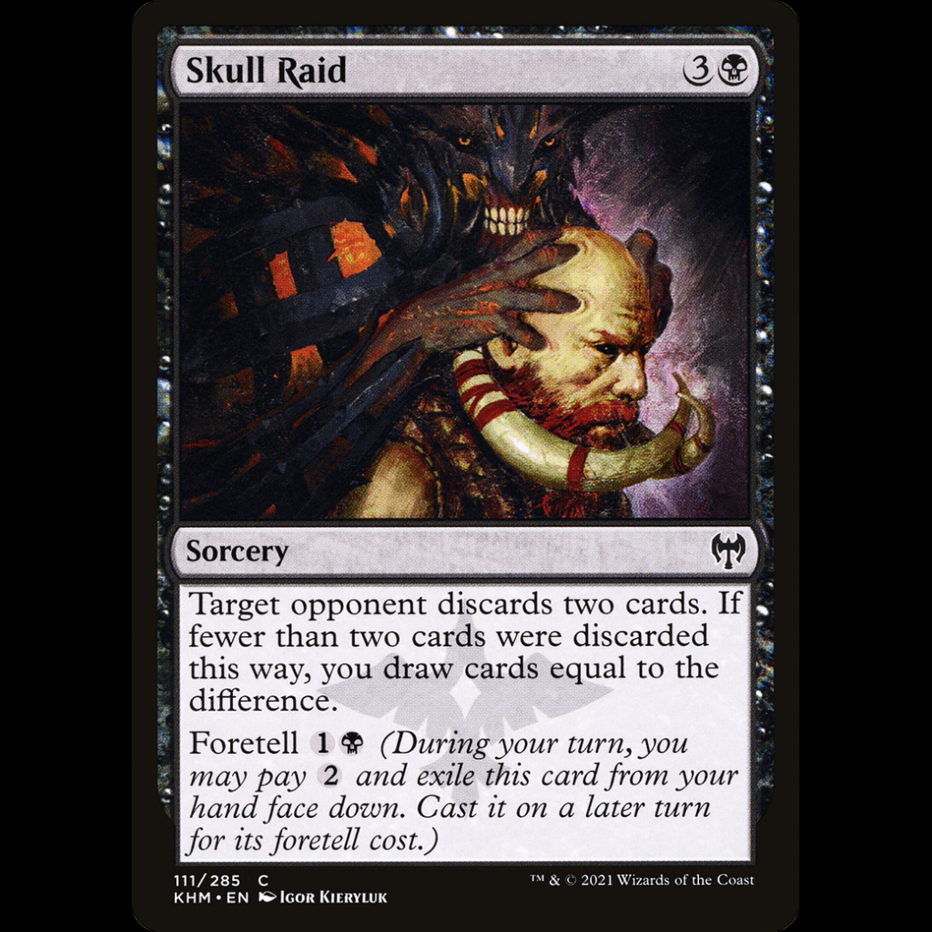 MTG Ataque al cráneo (Skull Raid) Kaldheim khm#111 - Madtoyz