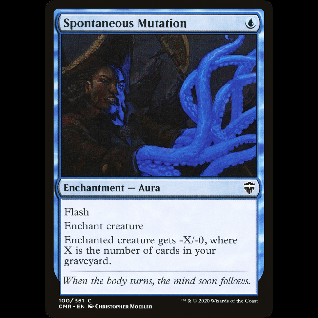 MTG Mutación espontánea (Spontaneous Mutation) Commander Legends cmr ...