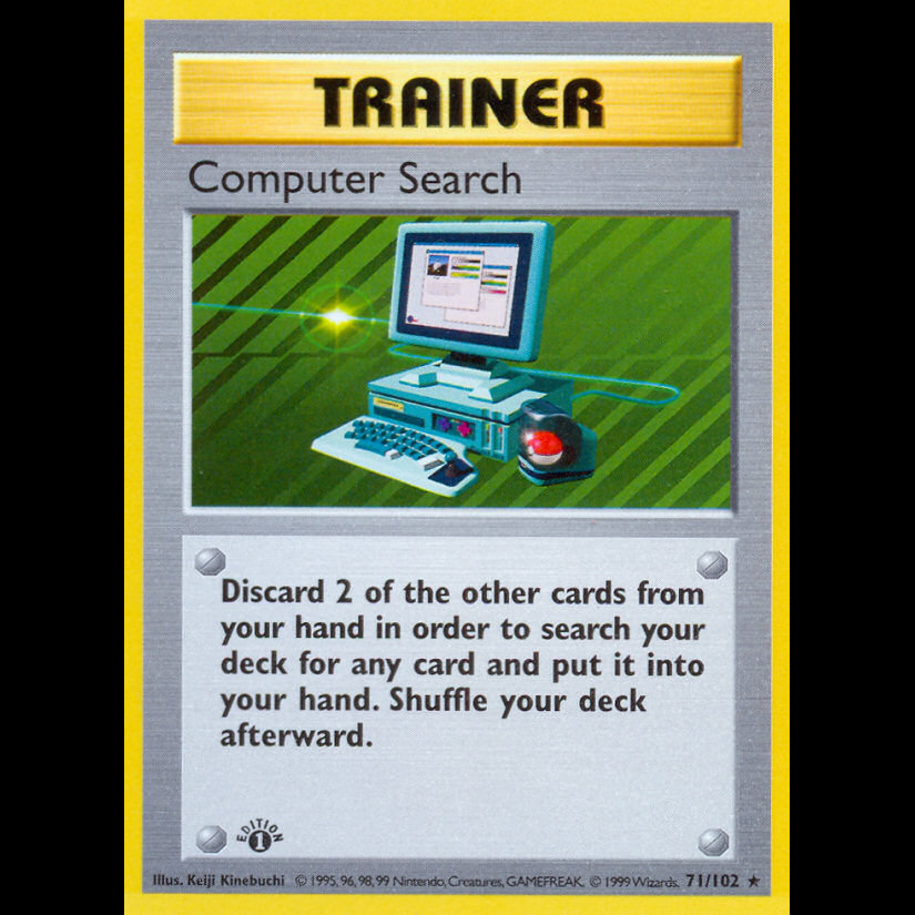 Pokemon TCG Computer Search - Base ESP base1-71 - Madtoyz
