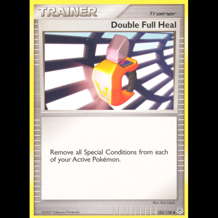 Pokemon TCG Double Full Heal - Diamond & Pearl dp1-105 - Madtoyz