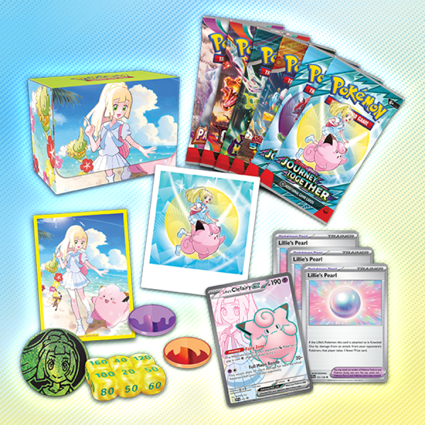 Pokemon TCG Journey Together Lillie Premium Tournament Collection - Madtoyz