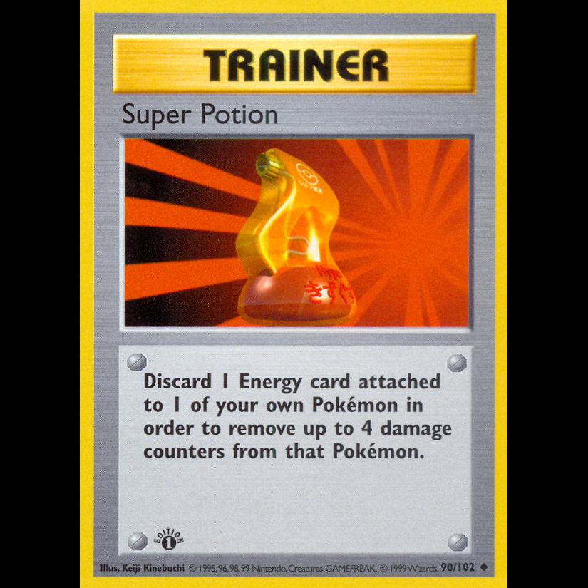 Pokemon TCG Super Potion - Base ESP base1-90 - Madtoyz