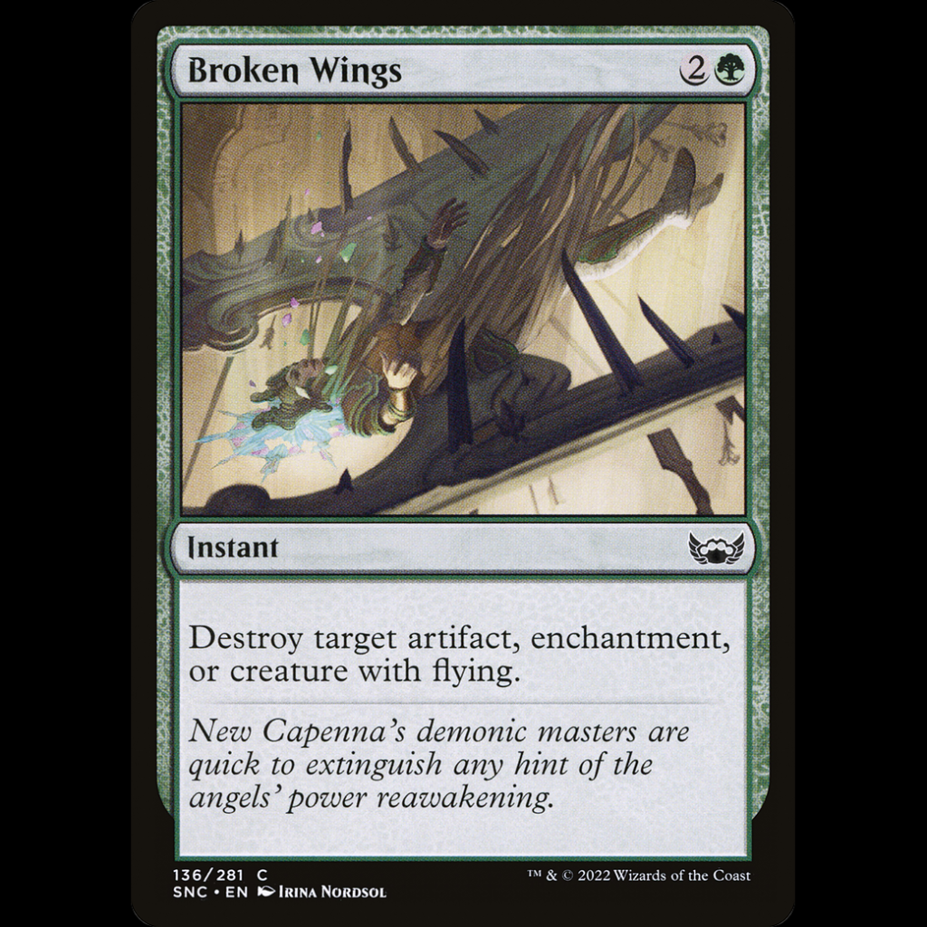 MTG Alas rotas (Broken Wings) Streets of New Capenna snc#136 - Madtoyz