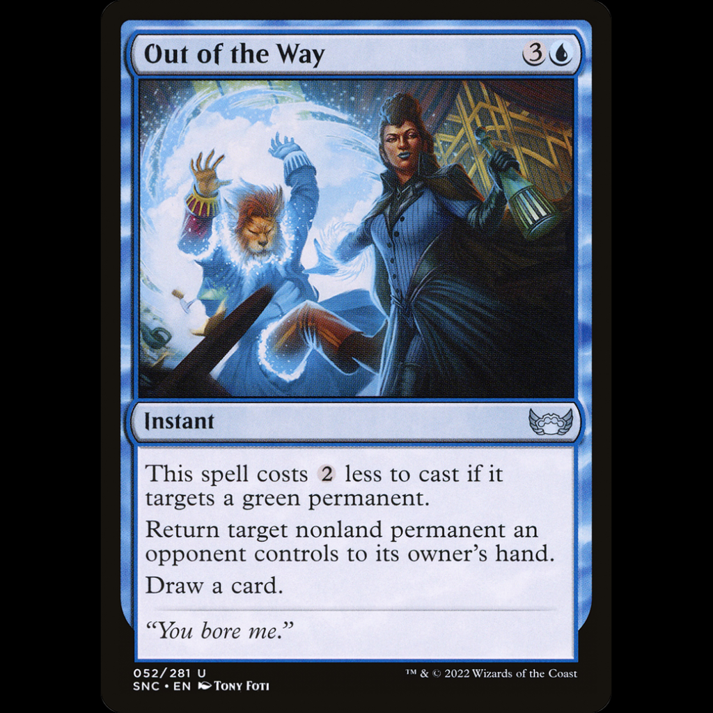 MTG Out of the Way Streets of New Capenna snc#52 - Madtoyz