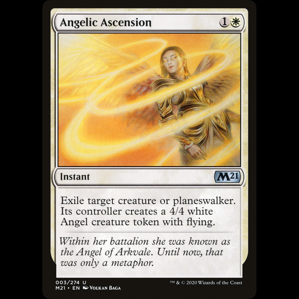 MTG Ascensión angelical (Angelic Ascension) Core Set 2021 m21#3 - Madtoyz
