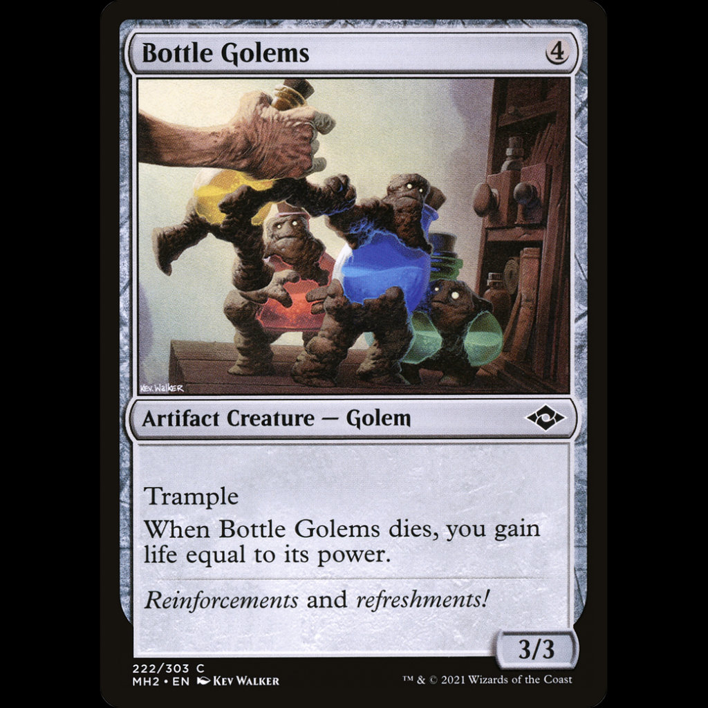 MTG Gólems frasco (Bottle Golems) Modern Horizons 2 mh2#222 - Madtoyz