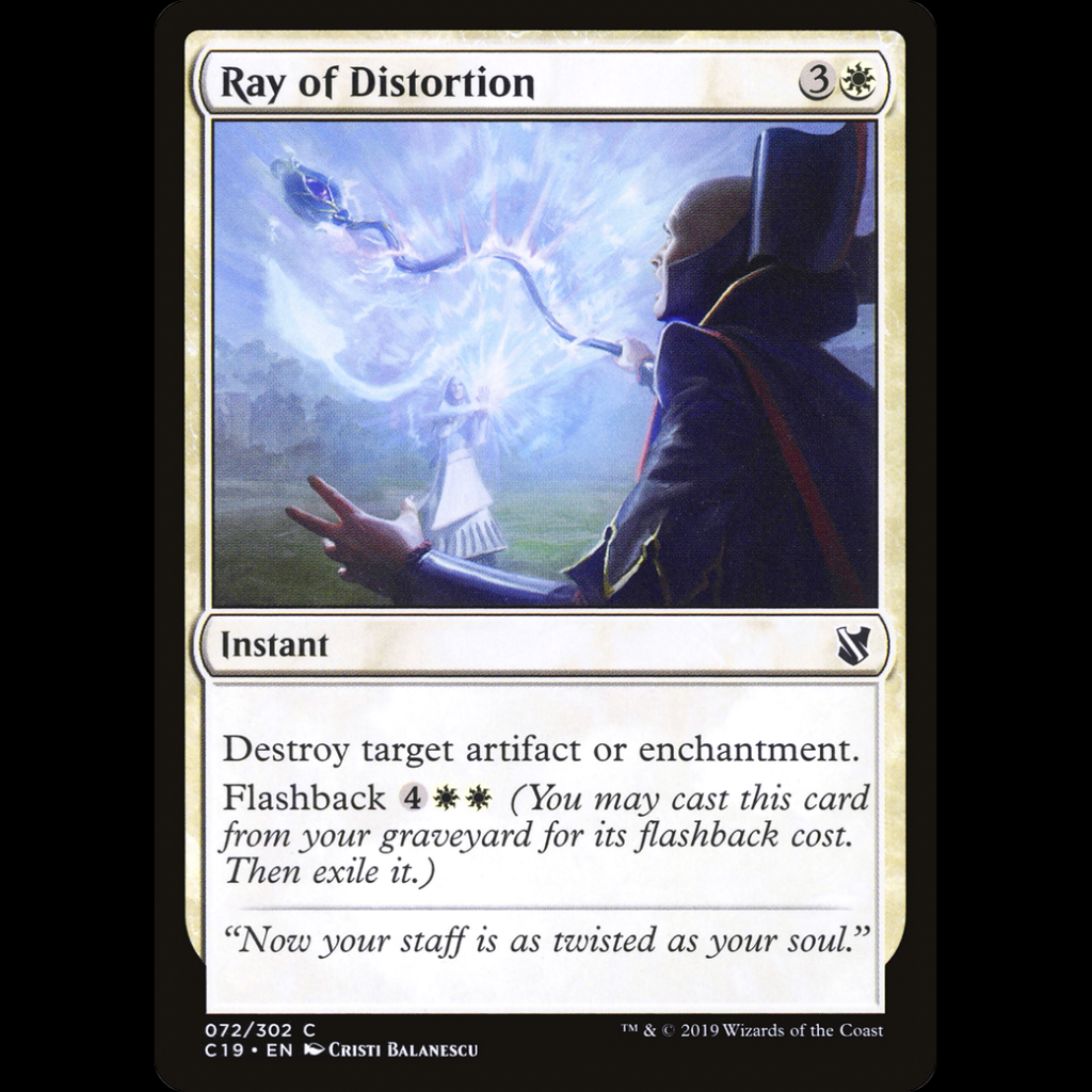 MTG Ray of Distortion Commander 2019 c19#72 - Madtoyz