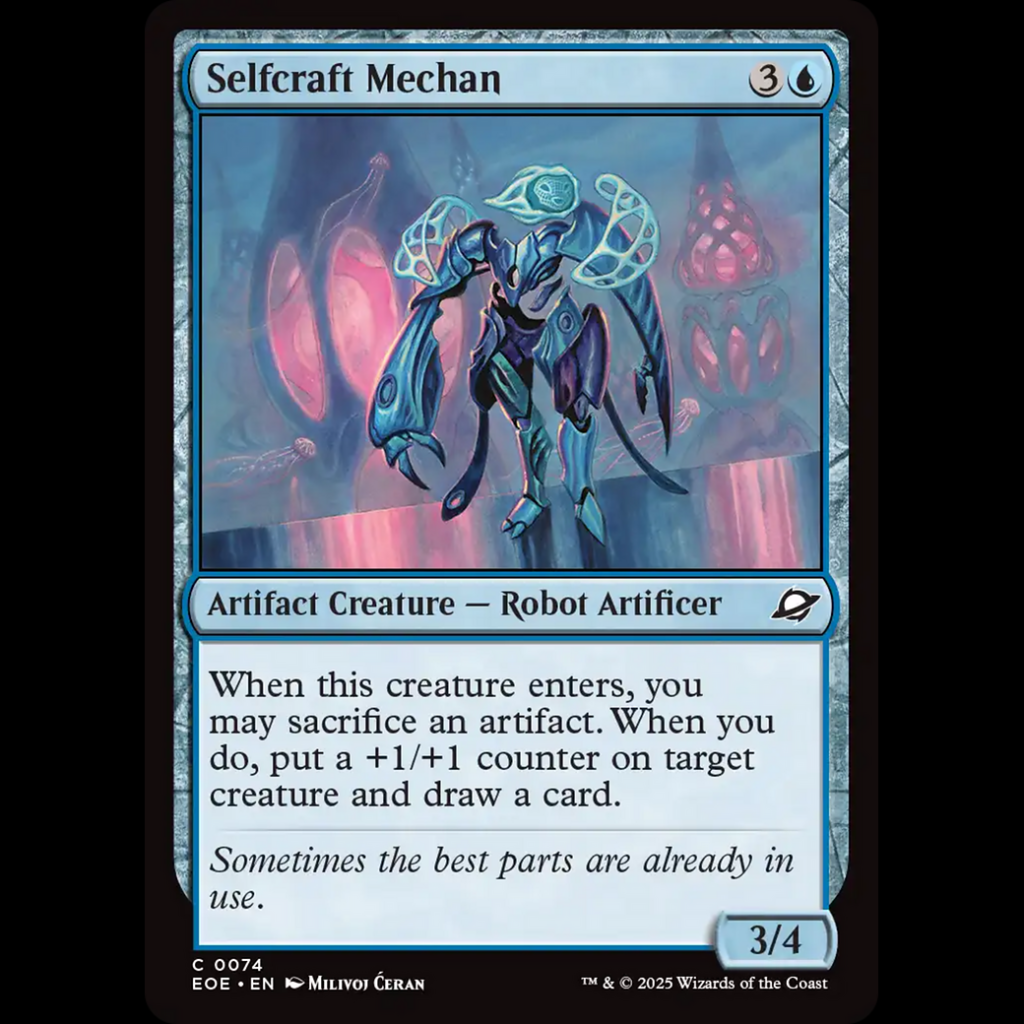MTG Selfcraft Mechan Edge of Eternities eoe#74 - Madtoyz