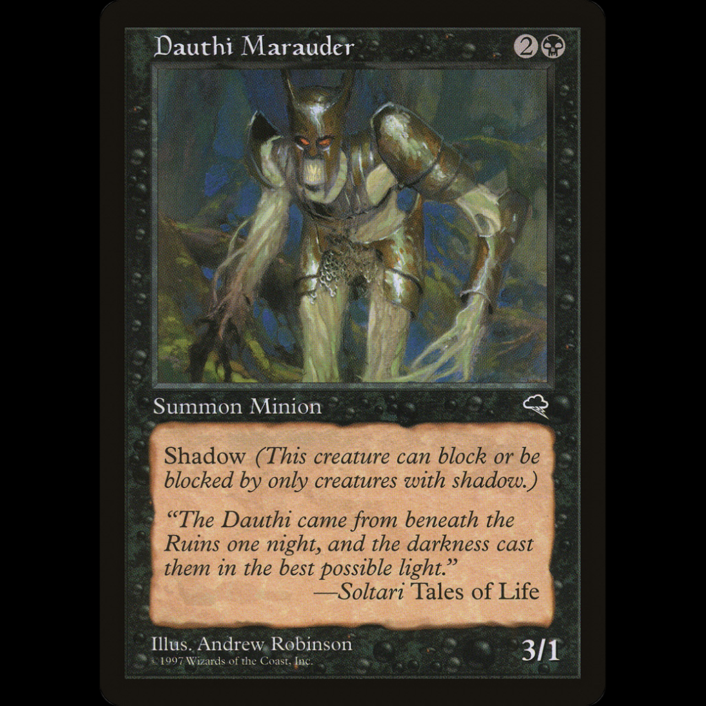 MTG Merodeador dauti (Dauthi Marauder) Tempest tmp#123 - Madtoyz