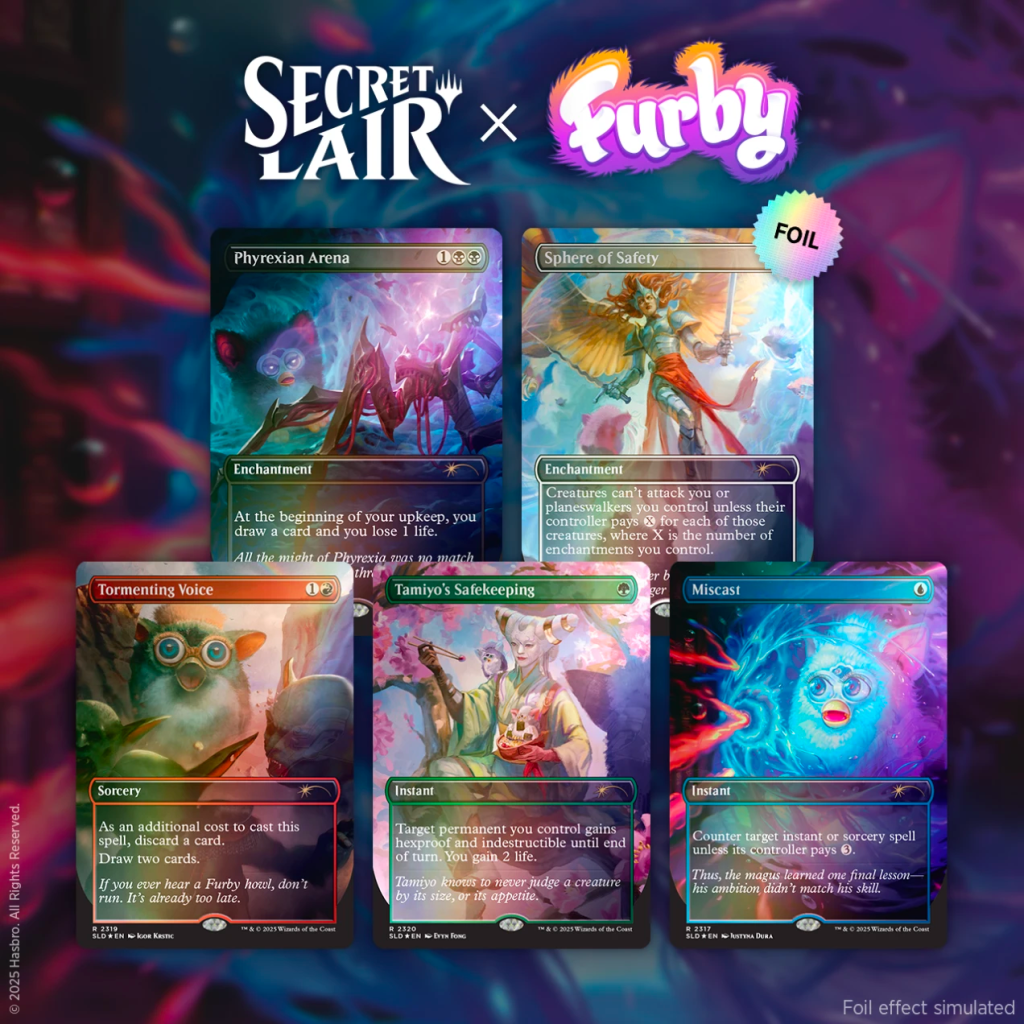 Secret Lair x Furby: Furbys: The Gathering Foil Edition MTG - Madtoyz