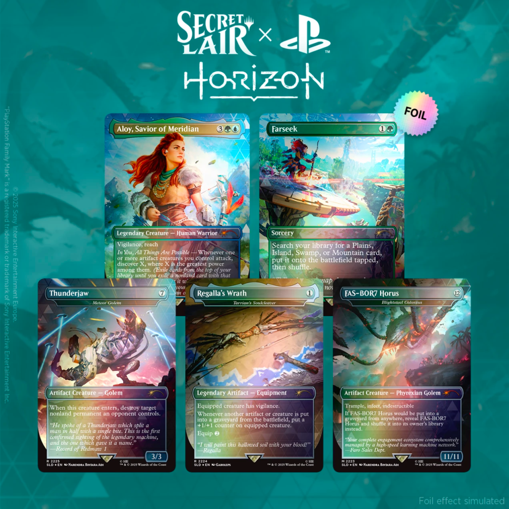 Secret Lair x Horizon: Into the Forbidden West Foil Edition PlayStation ...