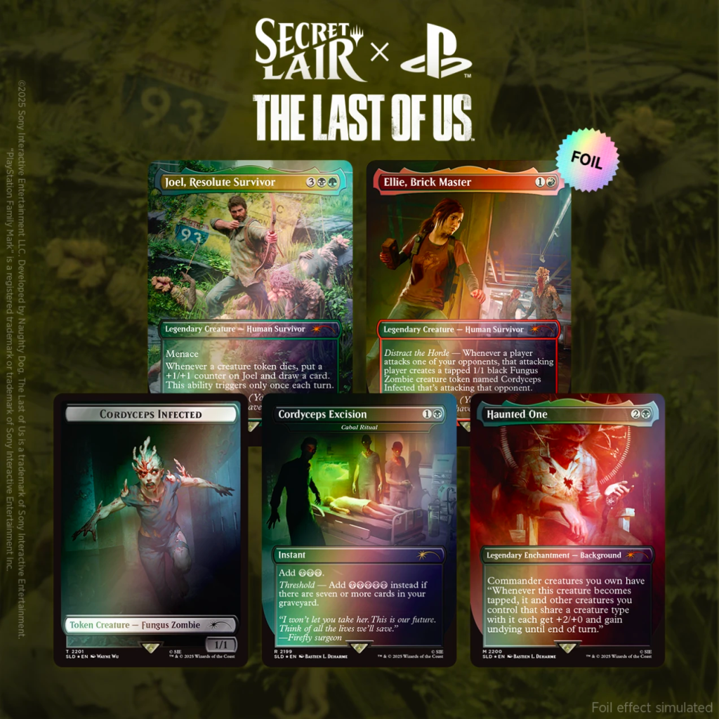 Secret Lair x The Last of Us Part I Edition PlayStation MTG - Madtoyz
