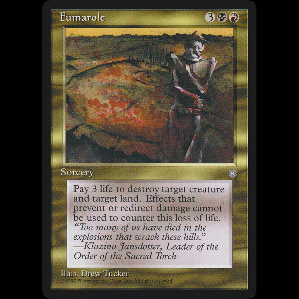 MTG Fumarola (Fumarole) Ice Age ice#291 - Madtoyz