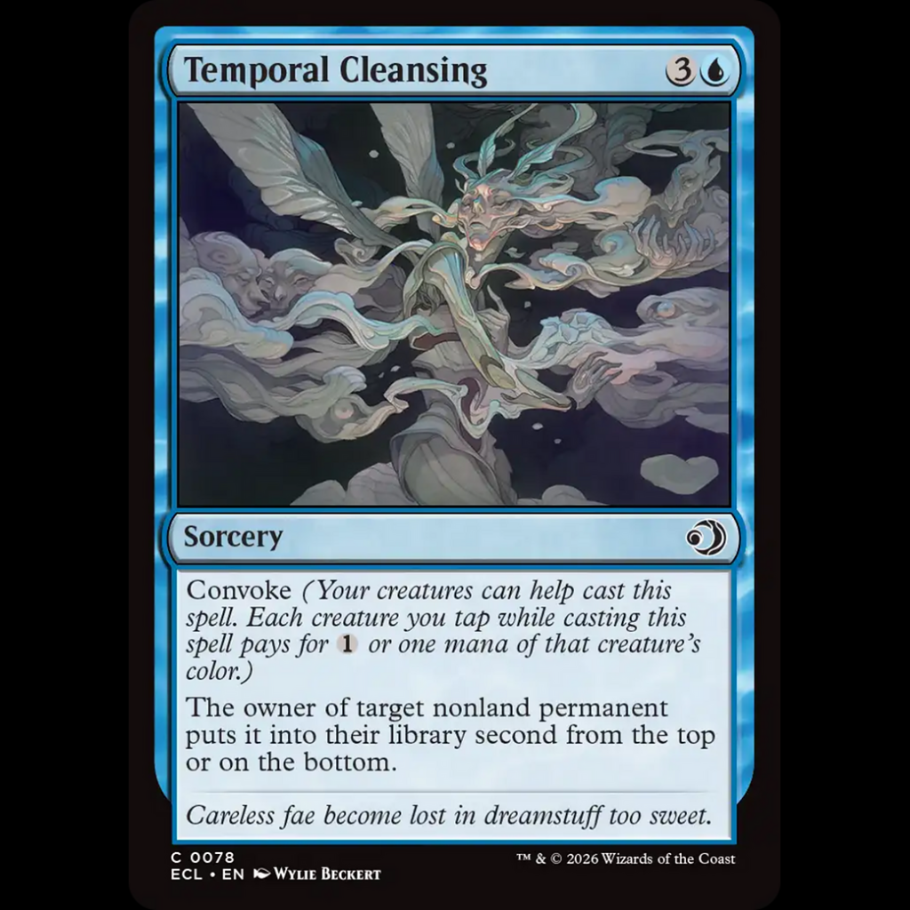 MTG Temporal Cleansing Lorwyn Eclipsed ecl#78 - Madtoyz
