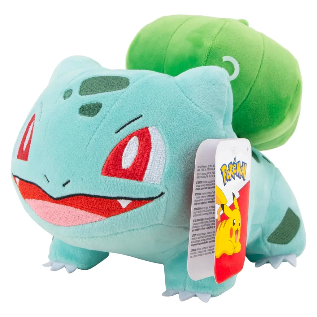 Pokemon Peluche Bulbasaur 20cm Jazwares - Madtoyz