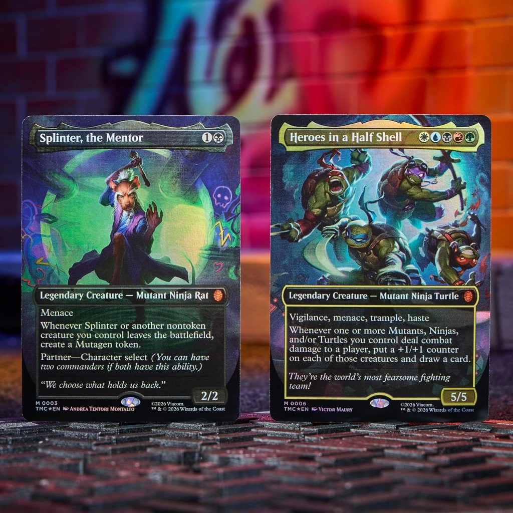 MTG TMNT Tortugas Ninja Deck Commander - Madtoyz